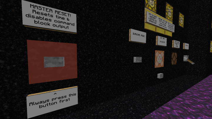 Beat Minecraft Challenge Minecraft Map