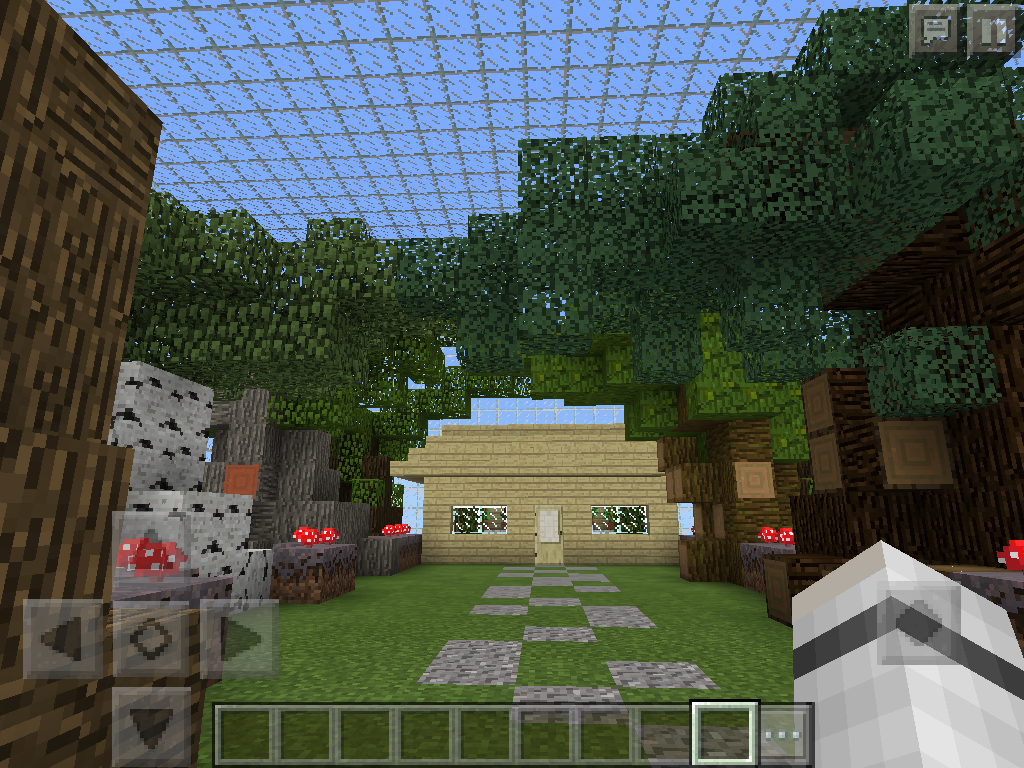 Snow globe trees|TNT GIRL Minecraft Map