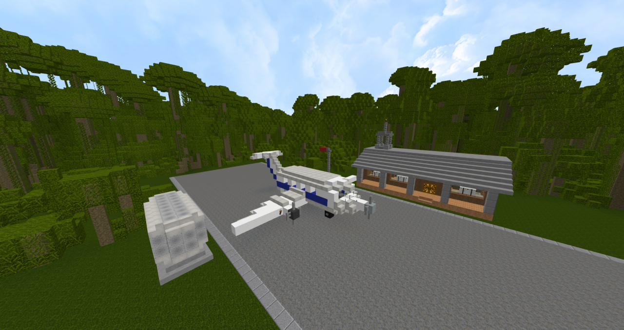 Jurassic Park: The Lost World Restored Minecraft Map