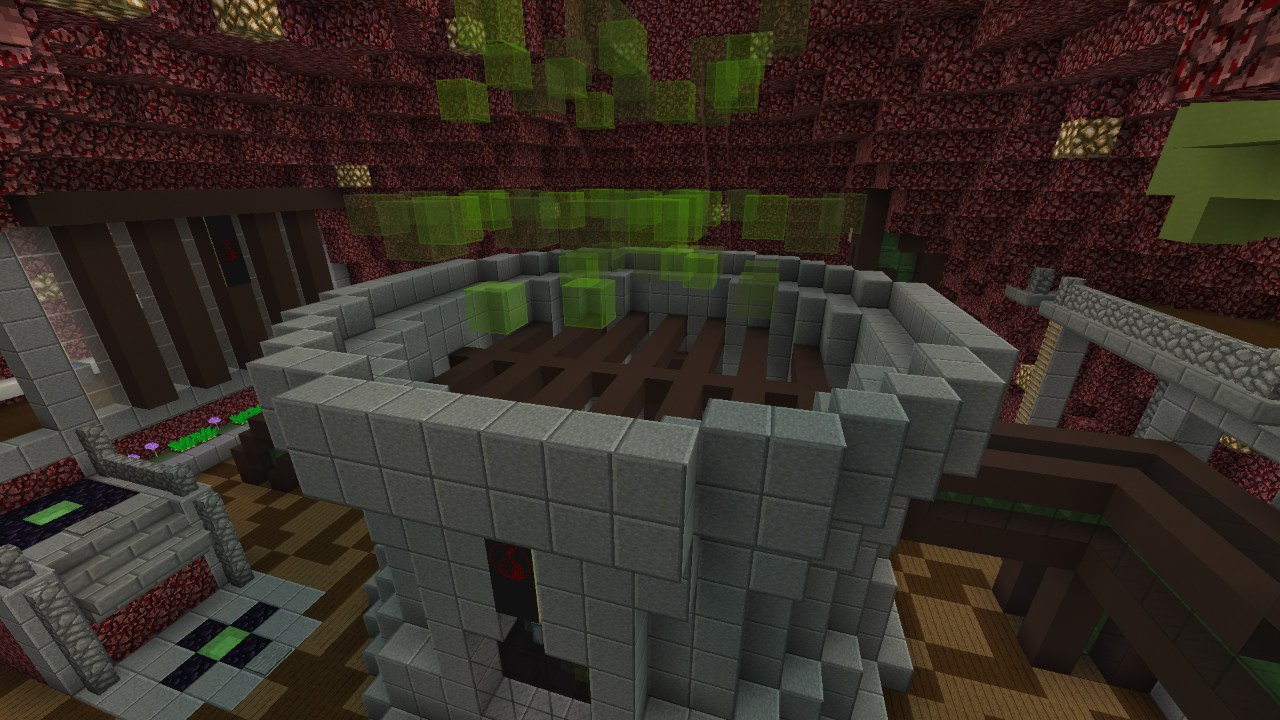 Onion spaceship Minecraft Map