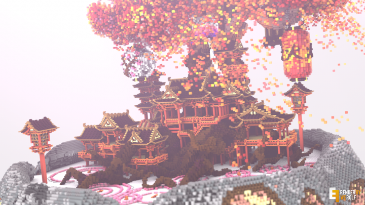 Autumn Wind of the Red Leaf Maple - 紅葉の秋風 Minecraft Map