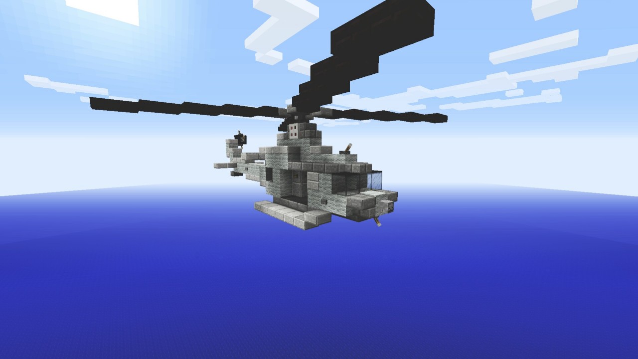 Bell UH-1Y Venom: Military Helicopter Minecraft Map