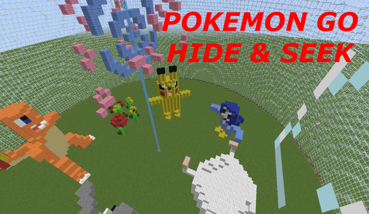 Pokemon Go Hide And Seek Minecraft Map