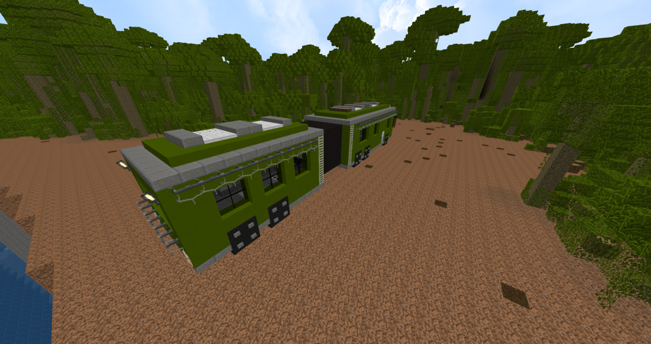 Jurassic Park: The Lost World Restored Minecraft Map