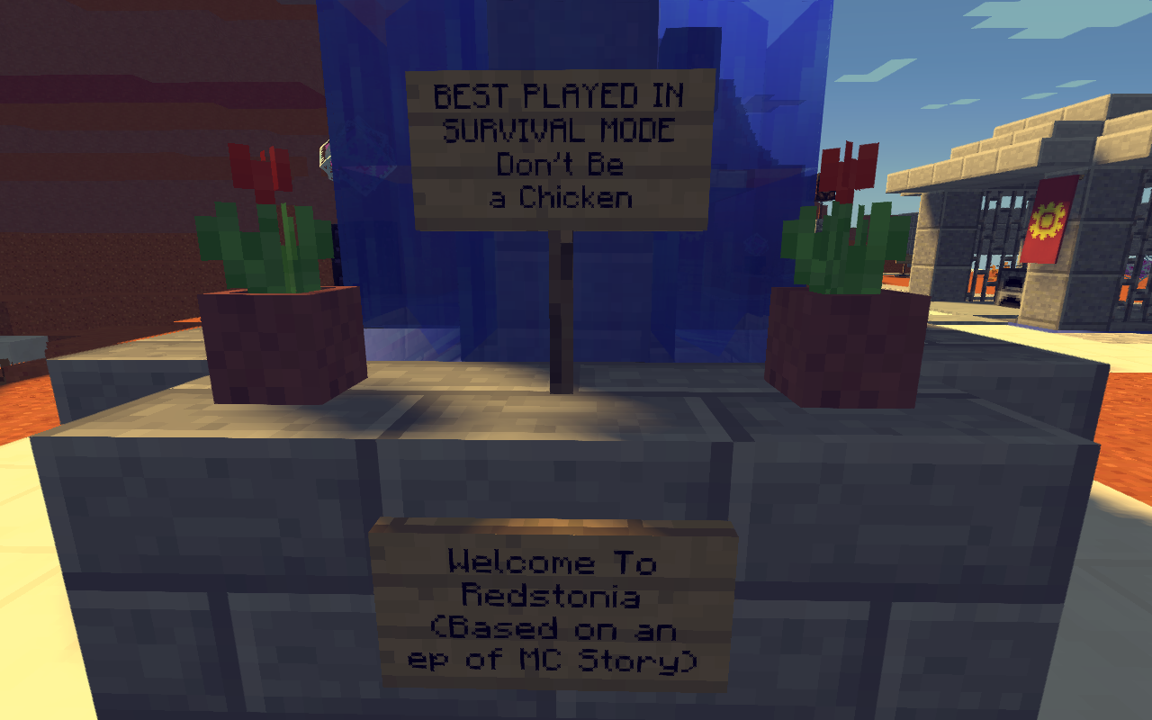 Redstonia - A project based on Minecraft Story Mode Minecraft Map