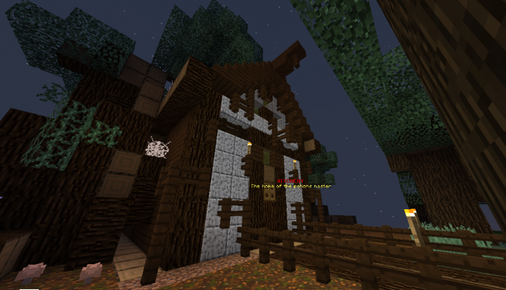 Medieval House - Witches Hut - Pogtoria.com Minecraft Map