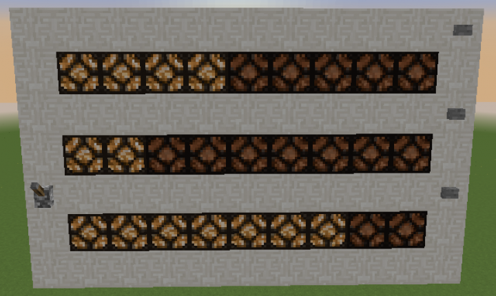 Extendable compact counter with digit-bar display (for 3 digits: 9x7x9 ...