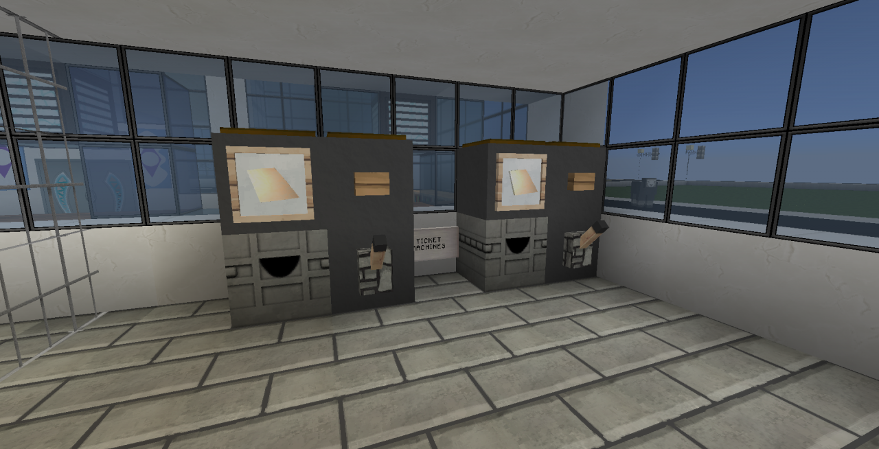 Gold Avenue Subway Station Minecraft Map