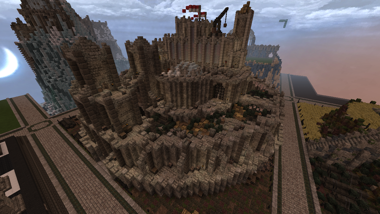 Medieval Fortress Minecraft Map