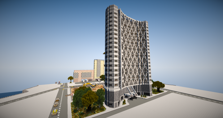 City Build Timelapse - Hotel - #8 Minecraft Map