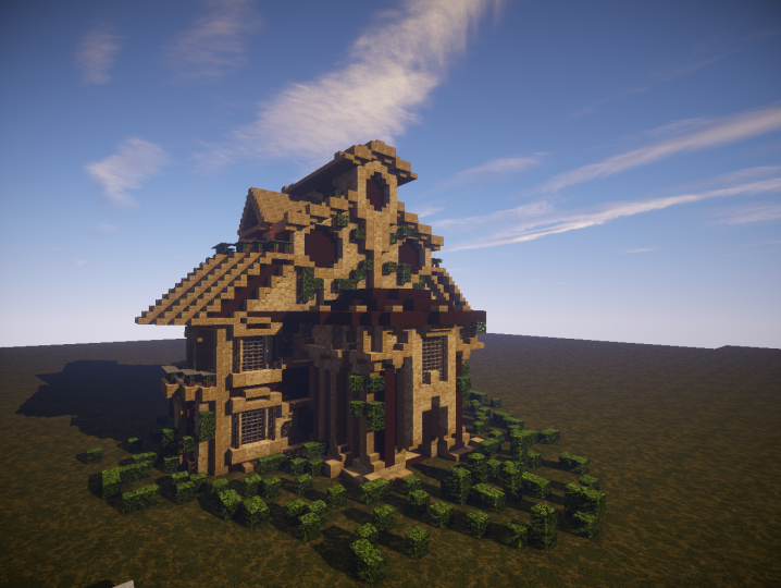 Desert big house. Minecraft Map