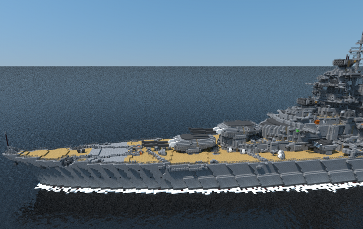 [DKM] Bismarck-Class x1.34 Minecraft Map