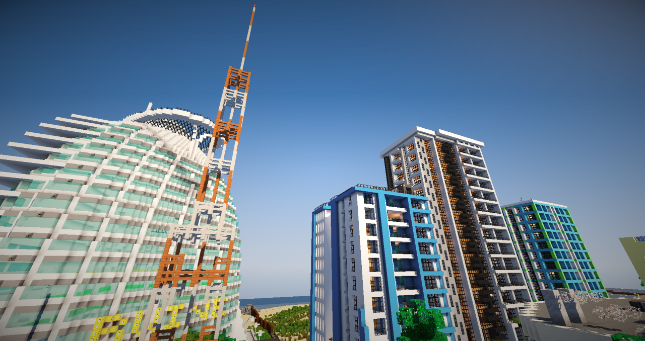 Vice City Minecraft Edition Build Minecraft Map