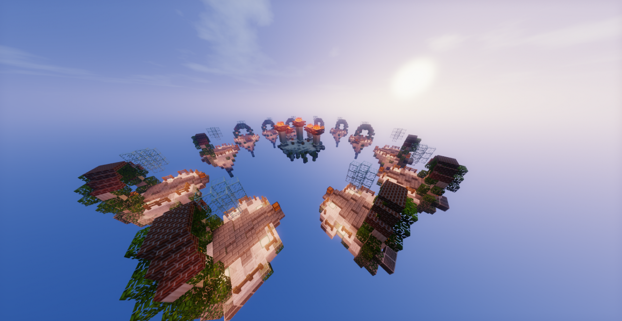 Dowload - Minecraft - SkyWars - Sky Minecraft Map