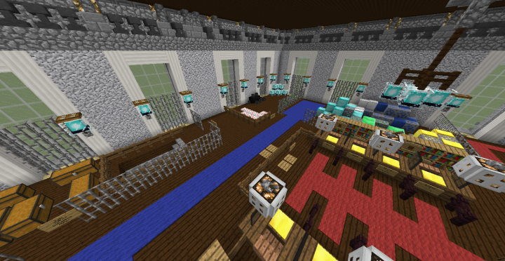 Small Bank Building Minecraft Project