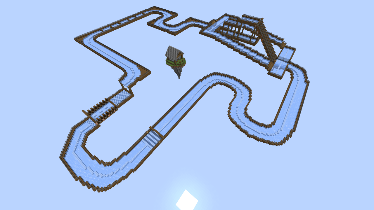 Kart Racers (Minecraft Racing Map) Minecraft Map