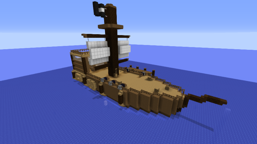 Queen Apple's Revenge Pirate 2v2 Arena (Paro's Water World) Minecraft Map