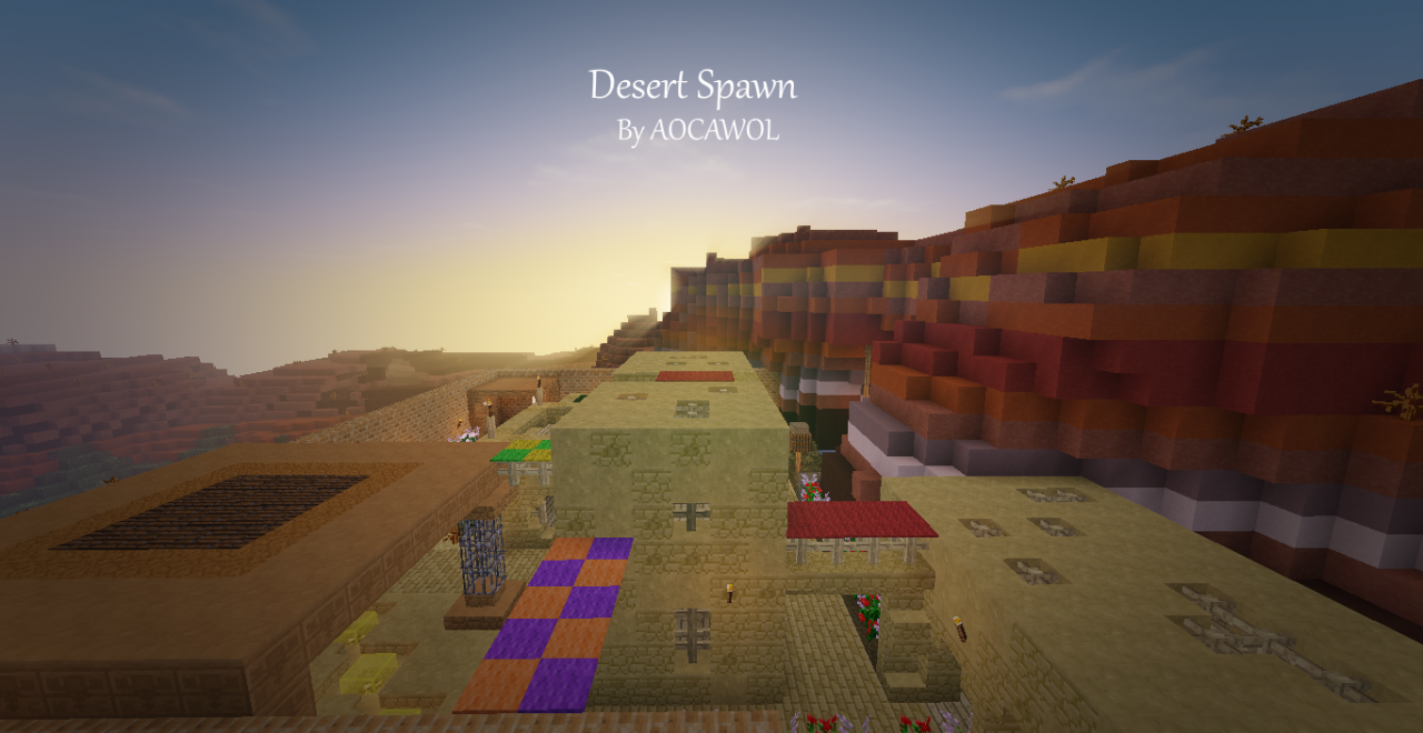 Desert Spawn By AOCAWOL [1.10.2] Minecraft Map