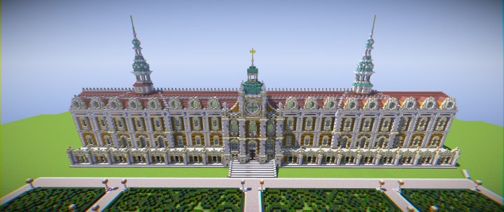 Baroque monastery complex Minecraft Map