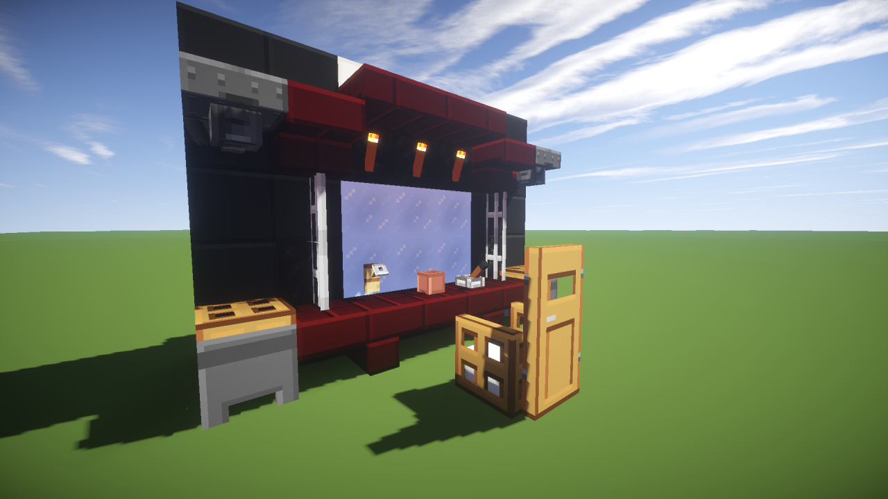 Changing Room Mirror Minecraft Map