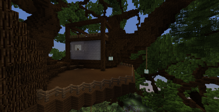 Giant Treehouse ~ In The Trees Contest Minecraft Map
