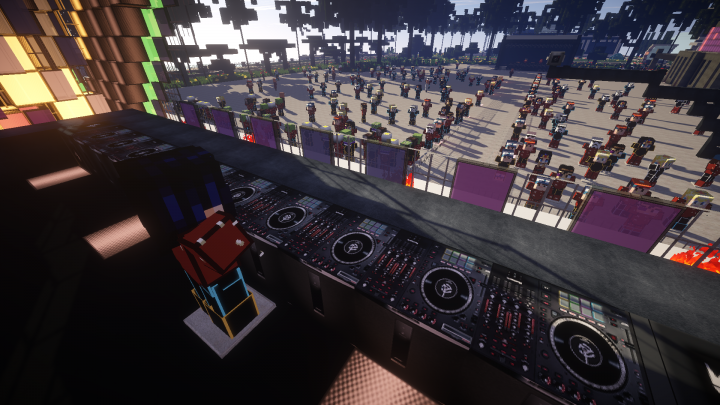Ultra Music Festival Minecraft Map