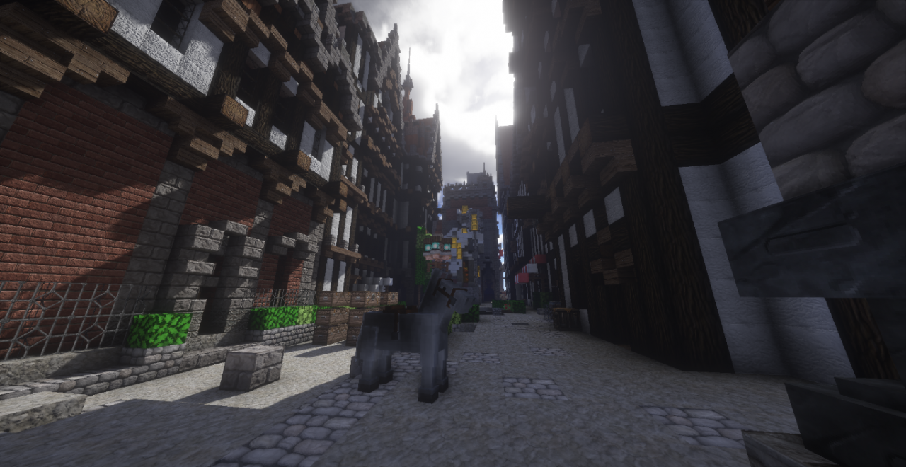 Towny Server town Minecraft Map