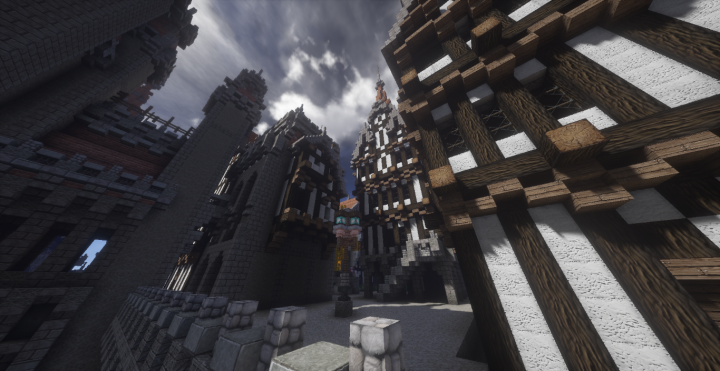 Towny Server town Minecraft Map