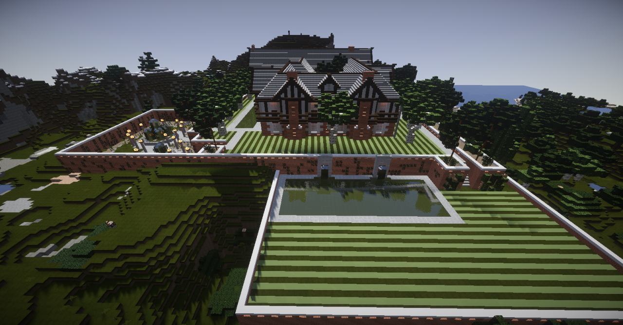 Tudor Mansion 1 Minecraft Map