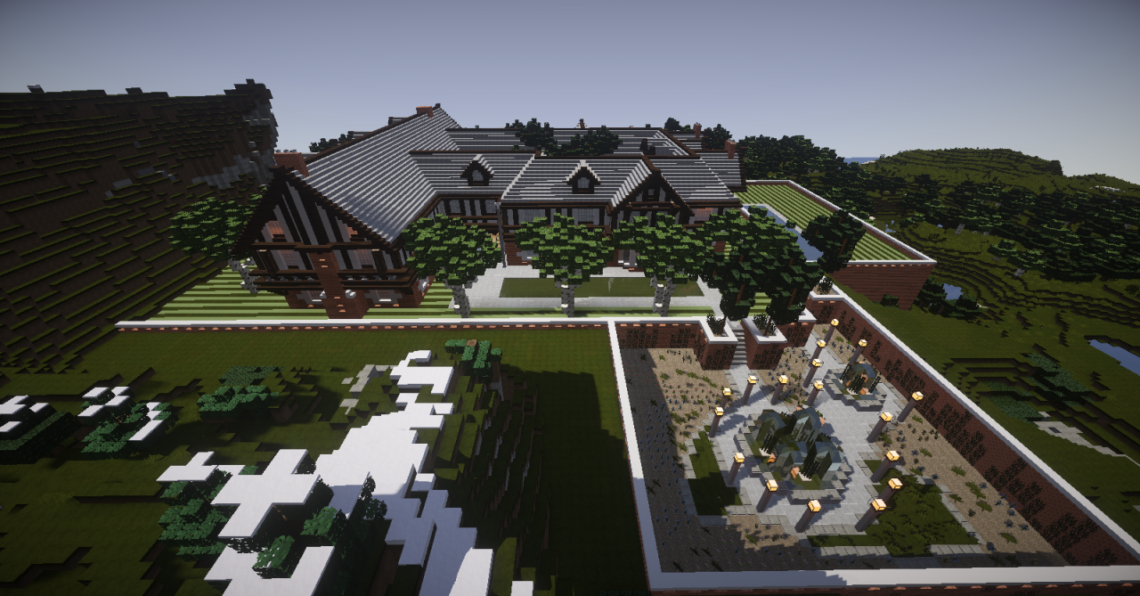 Tudor Mansion 1 Minecraft Map