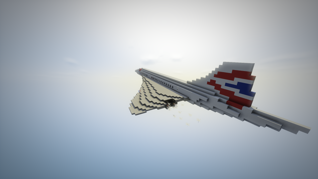 BAC Concorde Minecraft Map