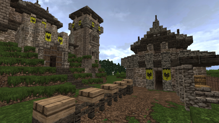 Medieval Barracks - Hegemony Minecraft Map