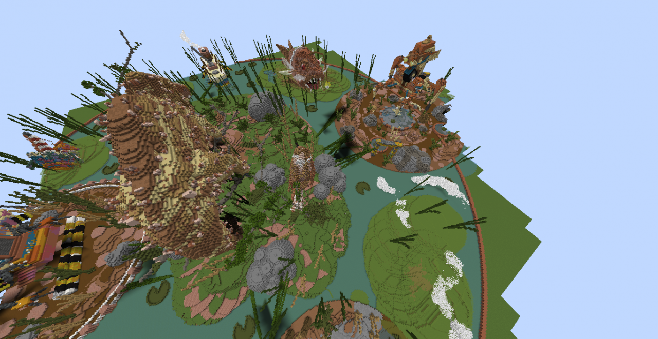 GIANTS ANIMALS Minecraft Map