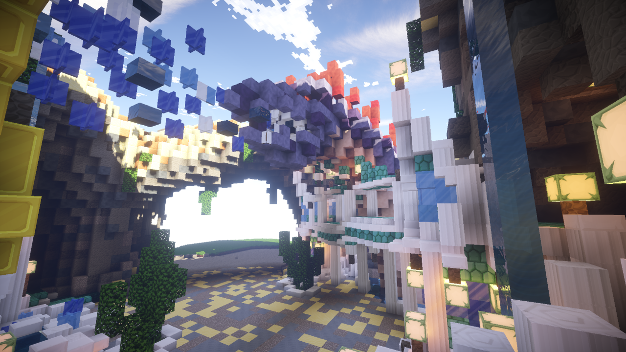 Leviathan Prisma-Spawn Area by CybiDuck & AmaZinGJonas Minecraft Map