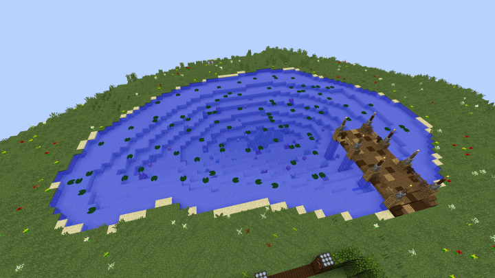 Modern Lake House on Medium Populated Floating Island - 1.8.x to 1.13.x ...