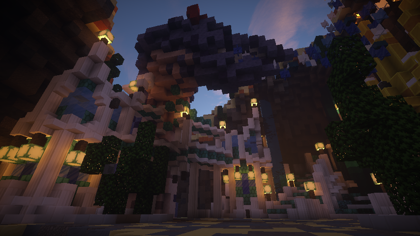 Leviathan Prisma-Spawn Area by CybiDuck & AmaZinGJonas Minecraft Map