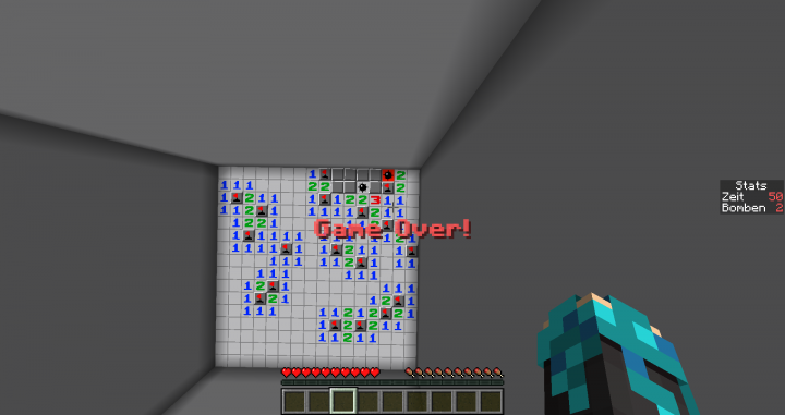 Minecraft - Minesweeper Minecraft Map