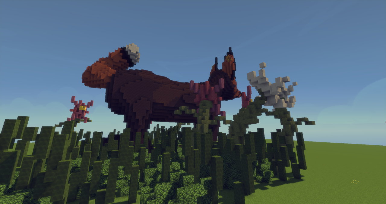 Fantasy Fox Organic Minecraft Map