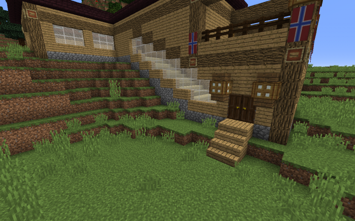 fancy house Minecraft Map