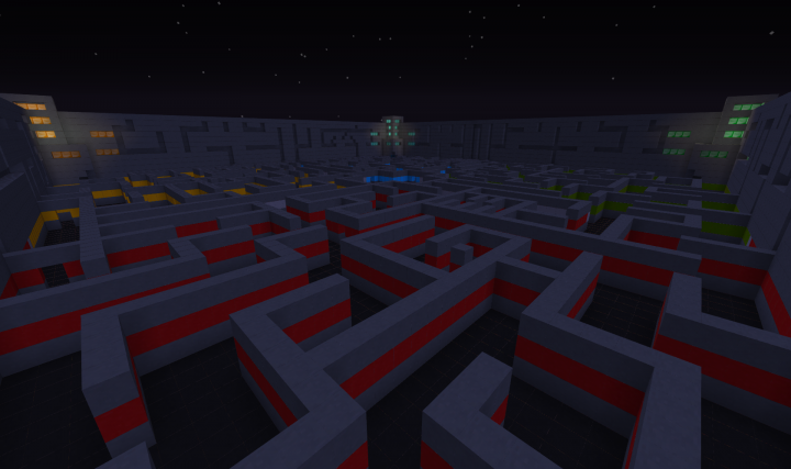 Battle Maze! Multiplayer minigame Minecraft Map