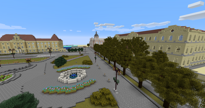 The Croatian National Theater Minecraft Map