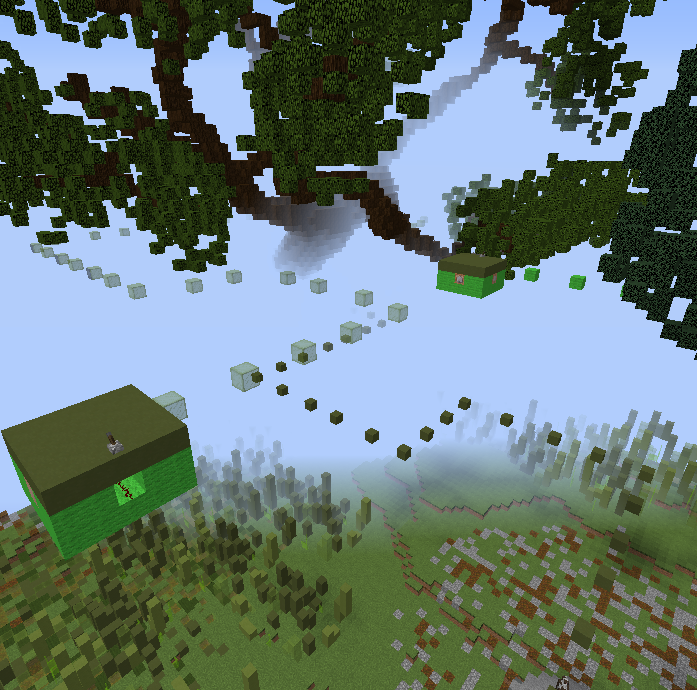 Earth Day Parkour Minecraft Map