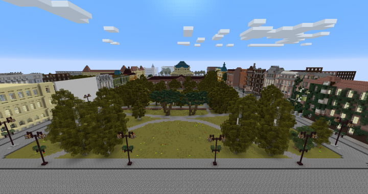 The Croatian National Theater Minecraft Map