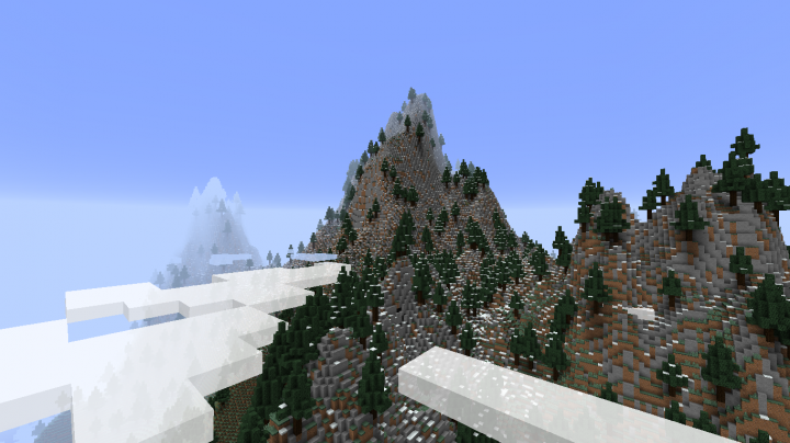 Mountains Survival Minecraft Map