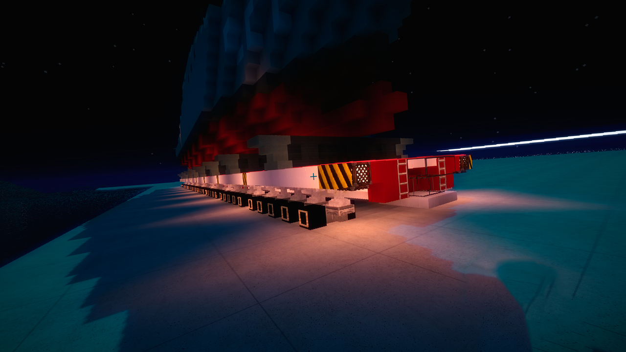 Heavy-duty shipyard trailer Minecraft Map