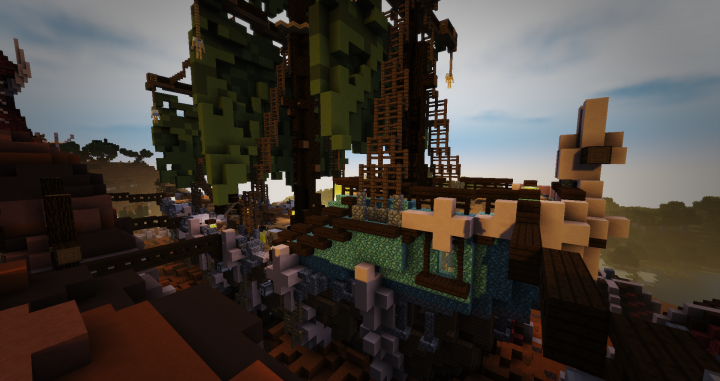 Orcs' ship Kalimdor Minecraft Map