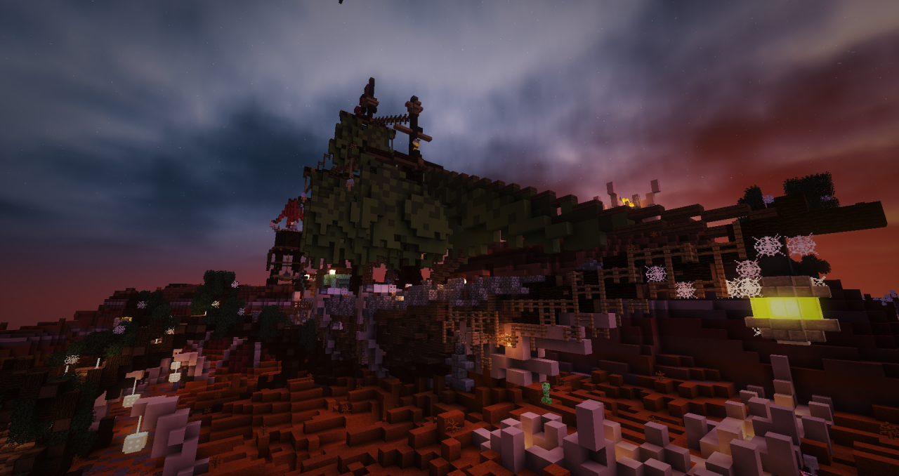 Orcs' ship Kalimdor Minecraft Map