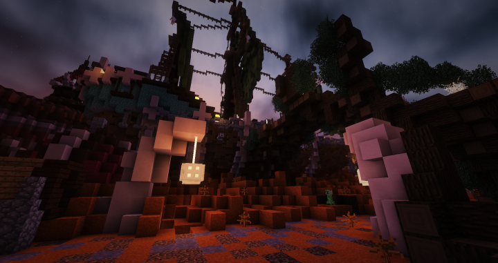 Orcs' ship Kalimdor Minecraft Map