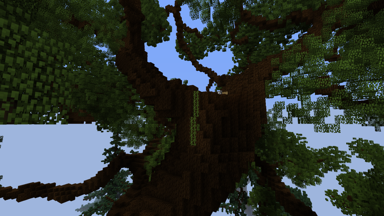 The Hanging Houses Minecraft Map