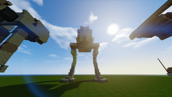 AT-ST from STAR WARS Minecraft Map